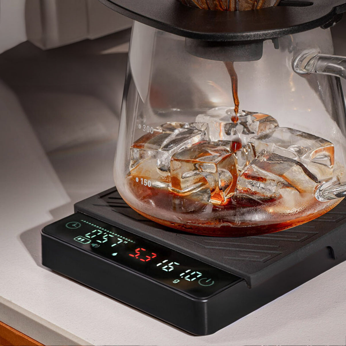 Barista Coffee Scale V3 Pro - Live Extraction Rate - USB-C Rechargeable ...