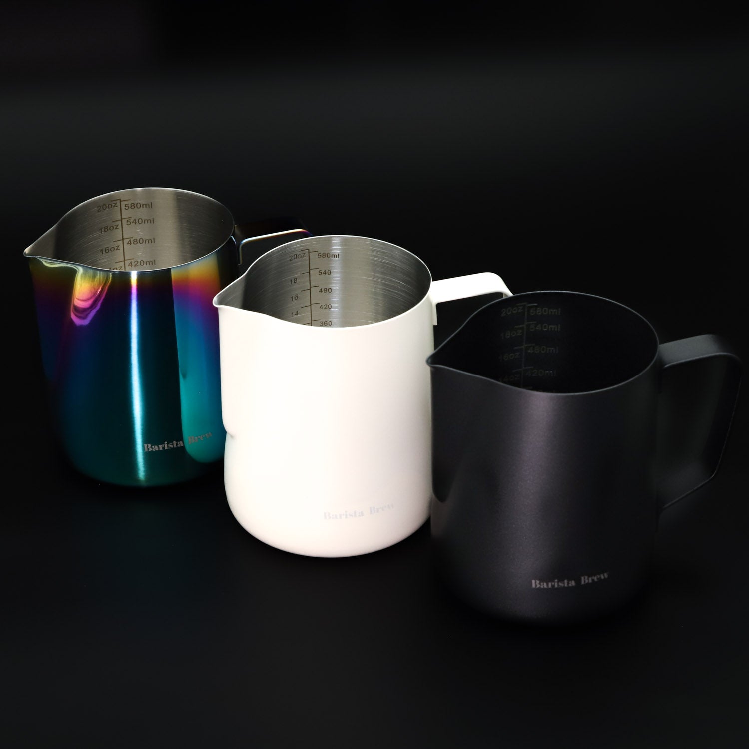 Latte Art pro Milk Frothing Pitcher with Measurements - NZ Owned ...