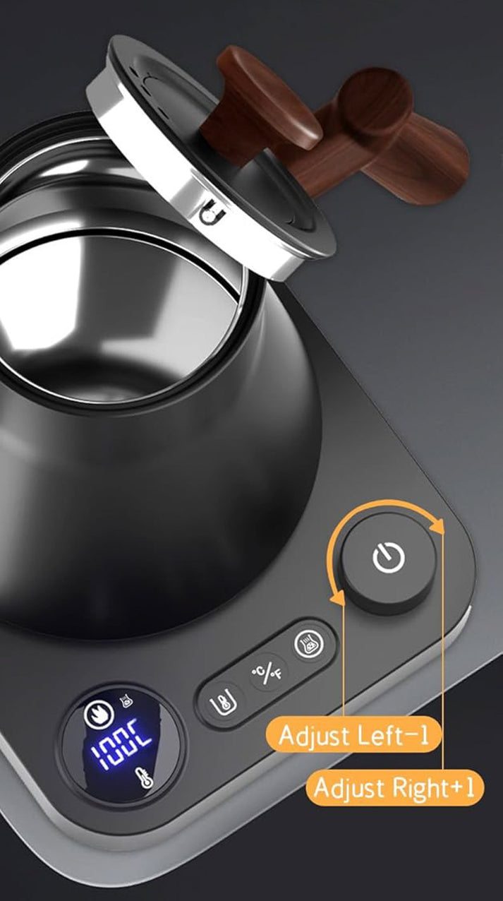 Smart Gooseneck Kettle with Temperature Control V2 1200W – Barista Brew